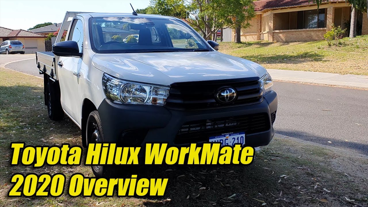Visual Review of Toyota Hilux WorkMate 2020 - Interior and Exterior ...