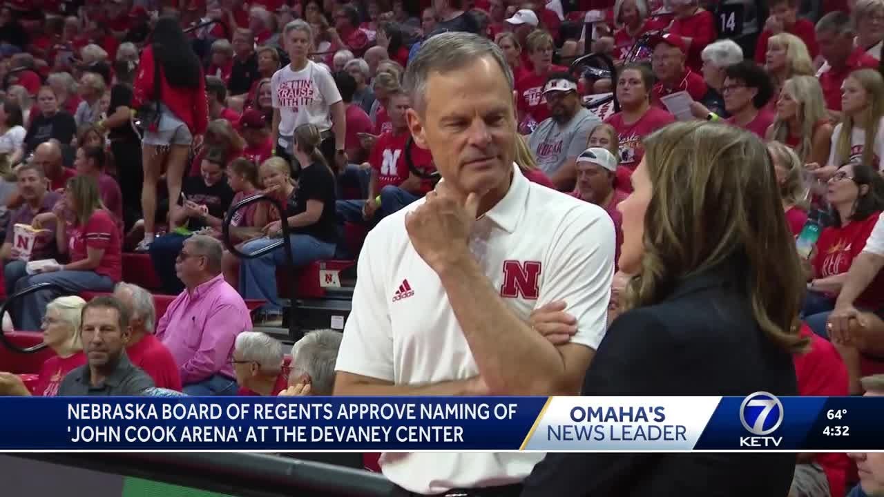 Nebraska Board of Regents approve naming of John Cook Arena, statue for ...