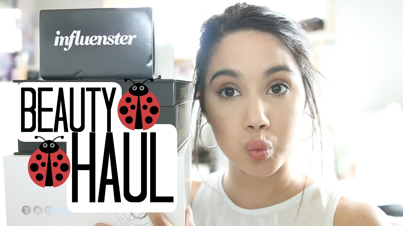 NEW MAKEUP HAUL / OPENING PR MAIL 2017 - YouTube