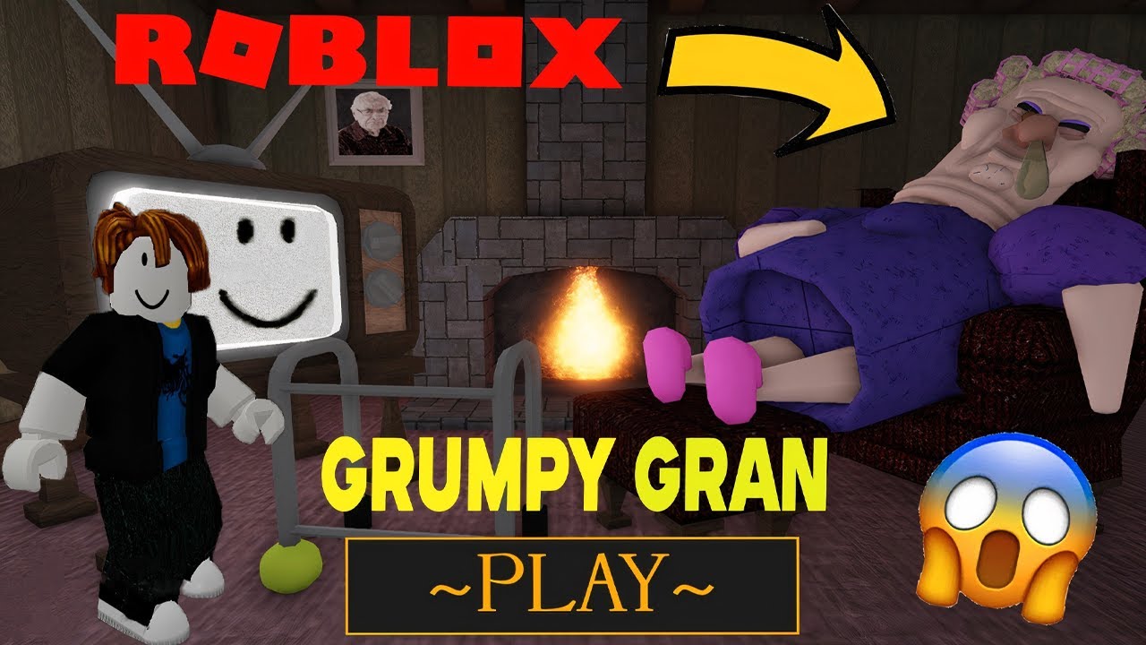 "Escape Grumpy Gran In Roblox Obby Easy Gameplay" - YouTube