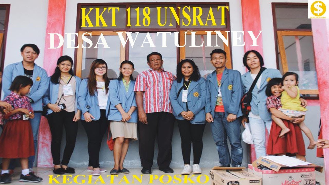 KKT 118 UNSRAT (KEGIATAN POSKO WATULINEY) - YouTube