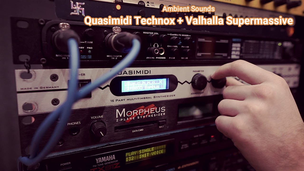 Quasimidi Technox + Valhalla Super Massive - Ambient Worlds - YouTube