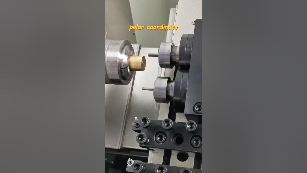 SL-36 CNC Lathe Simple Polar Coordinate Method - Start with Y Axis and ...