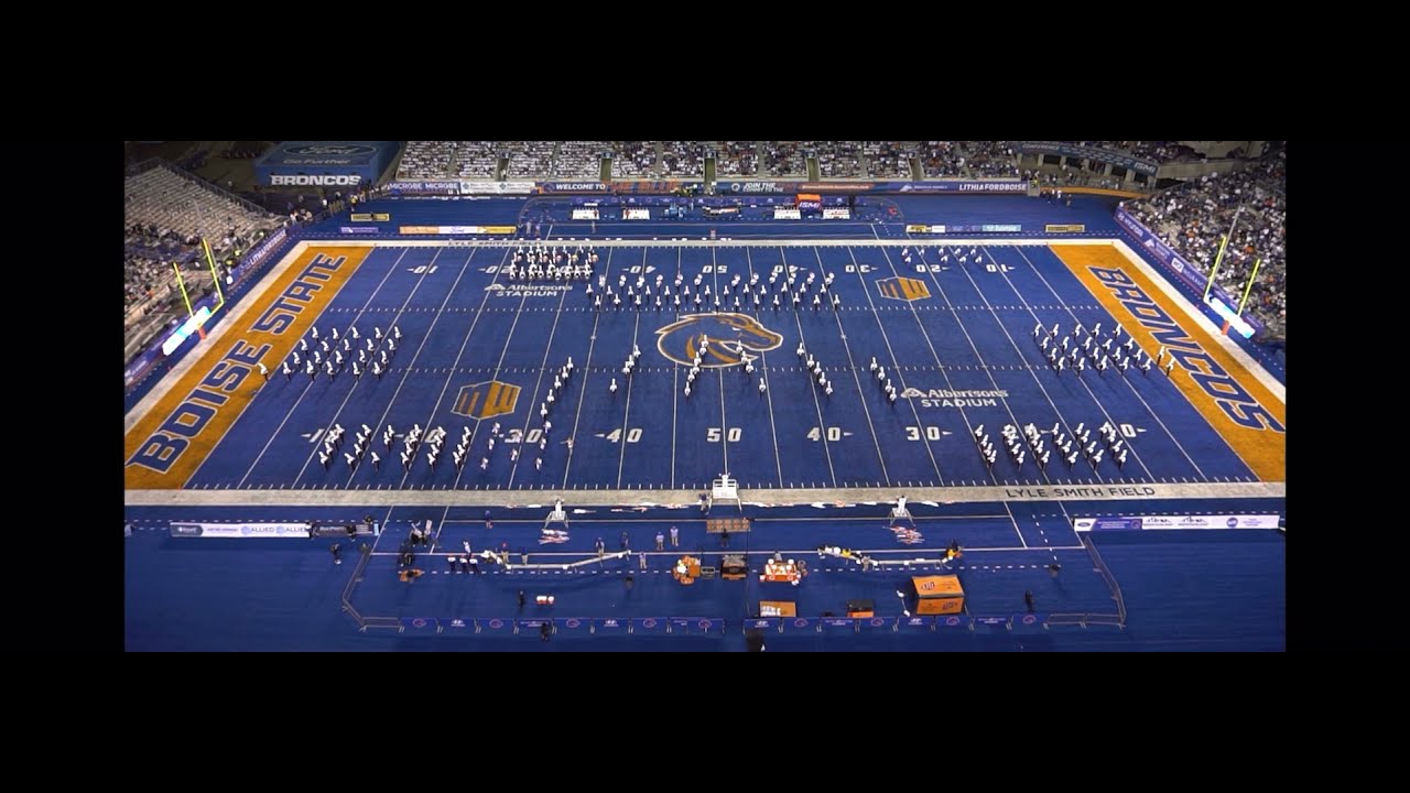 Boise State Marching Band 9/10/2021 - YouTube