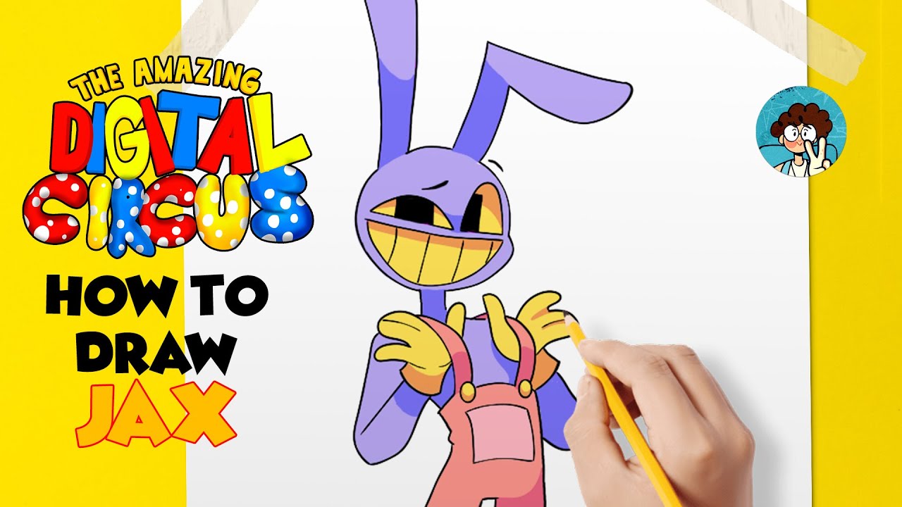 How to Draw Jax From The Amazing Digital Circus - YouTube