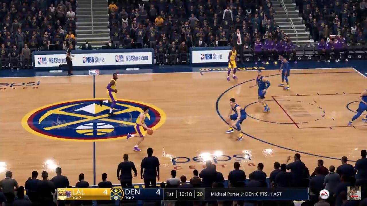 NBA LIVE 23 Rosters Lakers vs Nuggets Game 1 LIVE STREAM - YouTube