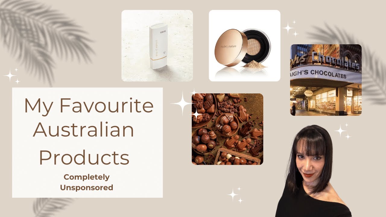 My Favourite Australian Products. Daily Essentials - YouTube
