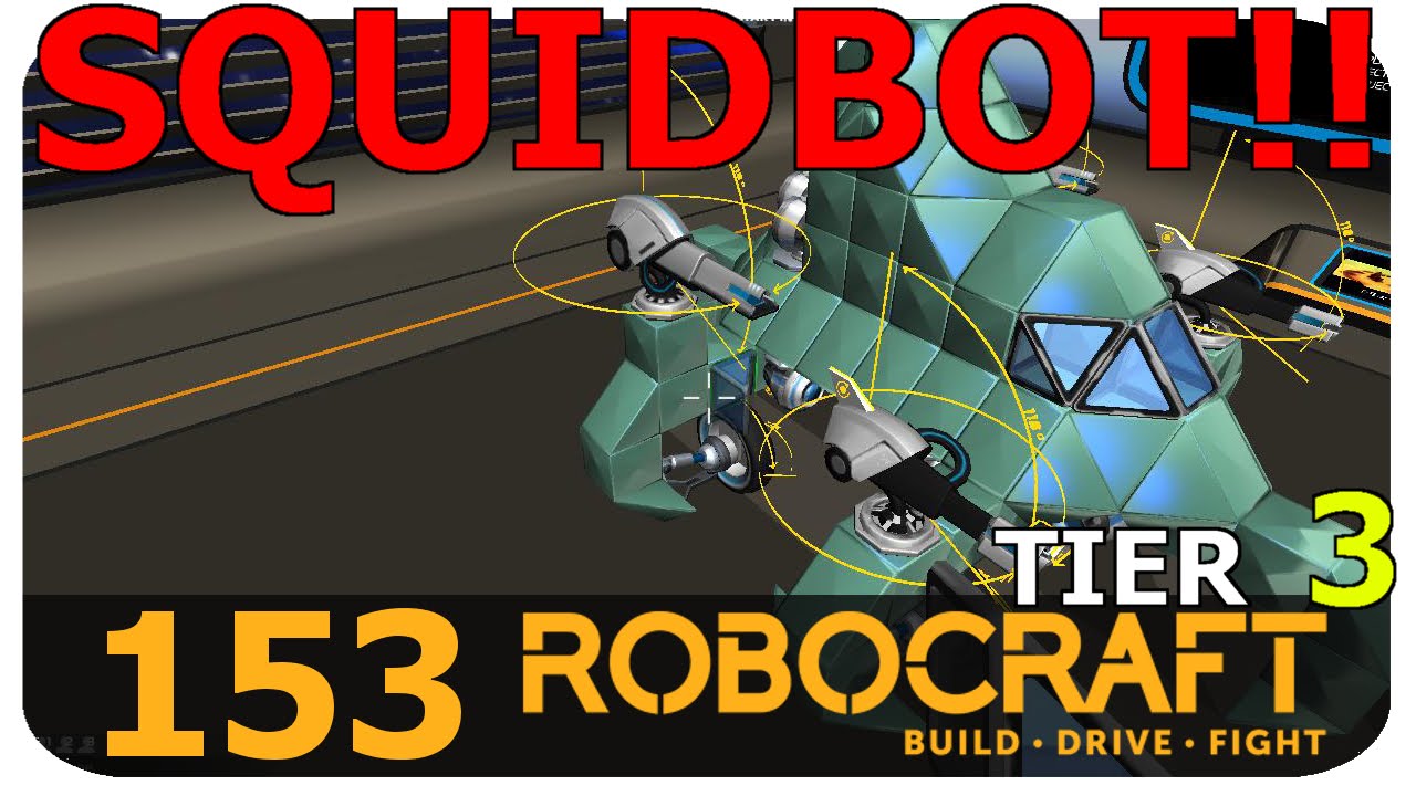Squidbot - Tier 3 SMG Buggy Robocraft - YouTube