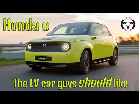 The EV car guys should like - Honda E goes for a drive - YouTube