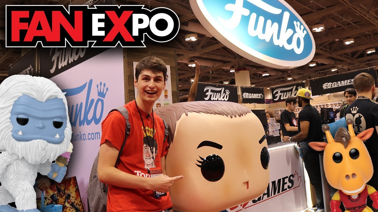 Getting into the Funko Booth at Fan Expo Canada! - YouTube
