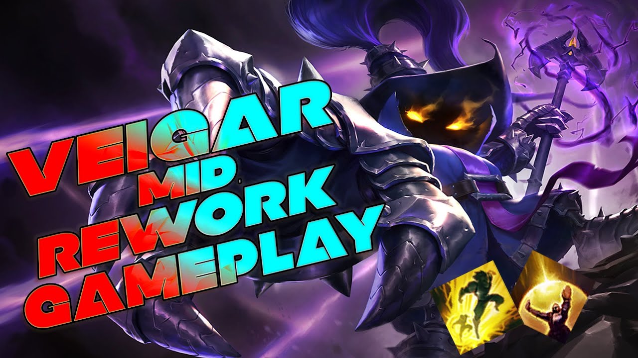 League of Legends - VEIGAR MID REWORK GAMEPLAY - SEASON 6 - [ PT-BR ...