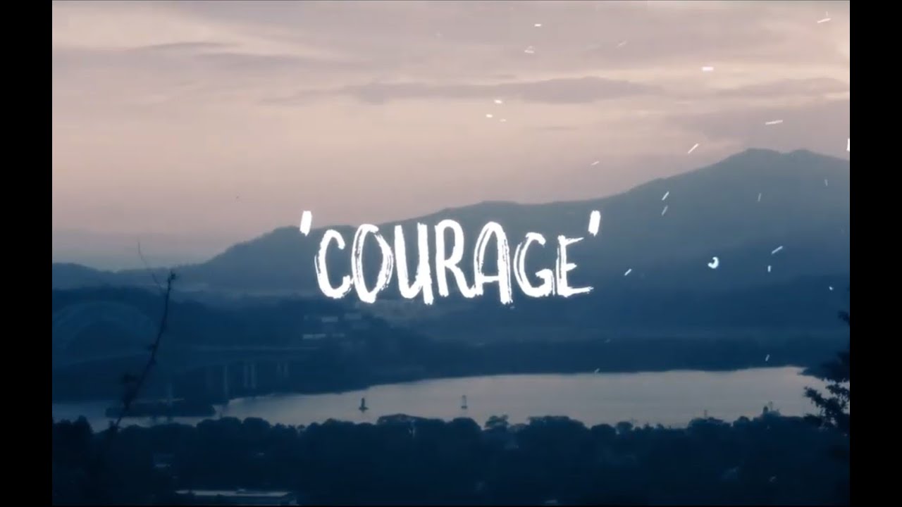 Talk In Code Courage Lyric Video - YouTube