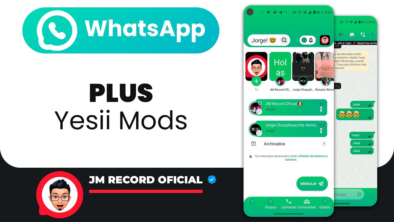 WHATSAPP Plus (Yesii Mods) WHATSAPP EXTREMO WHATSAPP PLUS ULTIMA ...