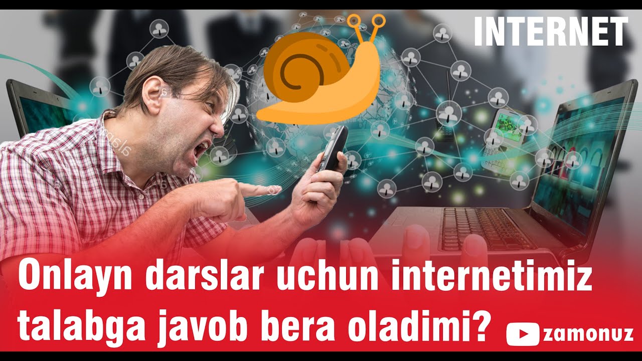 Onlayn darslar o‘tilishi uchun internet sifati talabga javob bera ...
