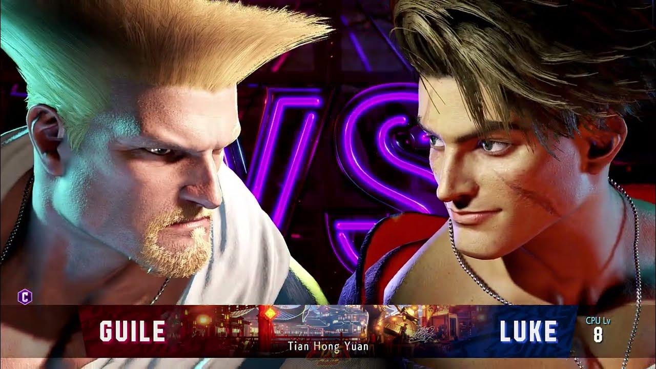 Guile Vs Luke (Hardest AI ) Street Fighter 6 - YouTube