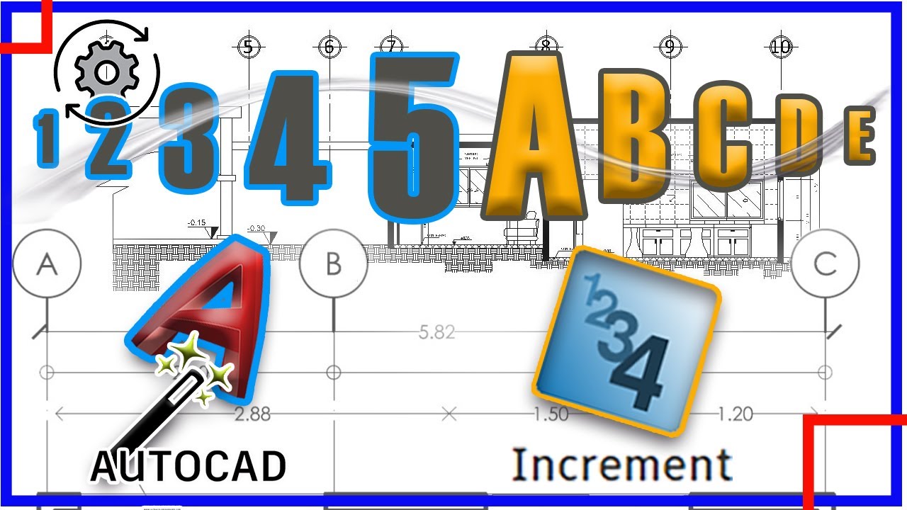 AutoCAD: ¡Crea Números y Letras Automáticos RÁPIDO y FÁCIL! - YouTube