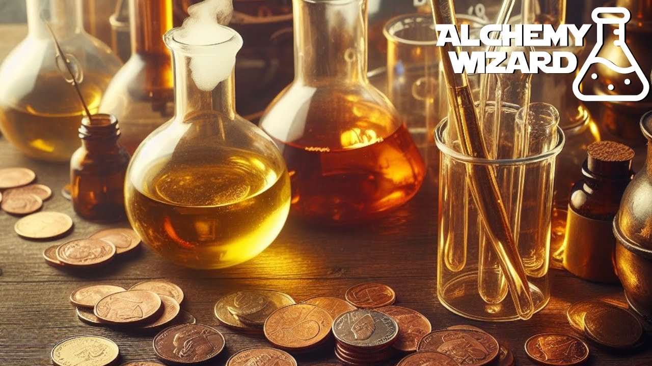 Turning Copper Pennies into Gold! It’s Alchemy! - YouTube