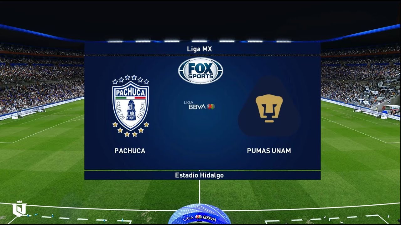 Pachuca vs Pumas Play-in Liga Mx 2024 Gameplay Pes 2021 - YouTube