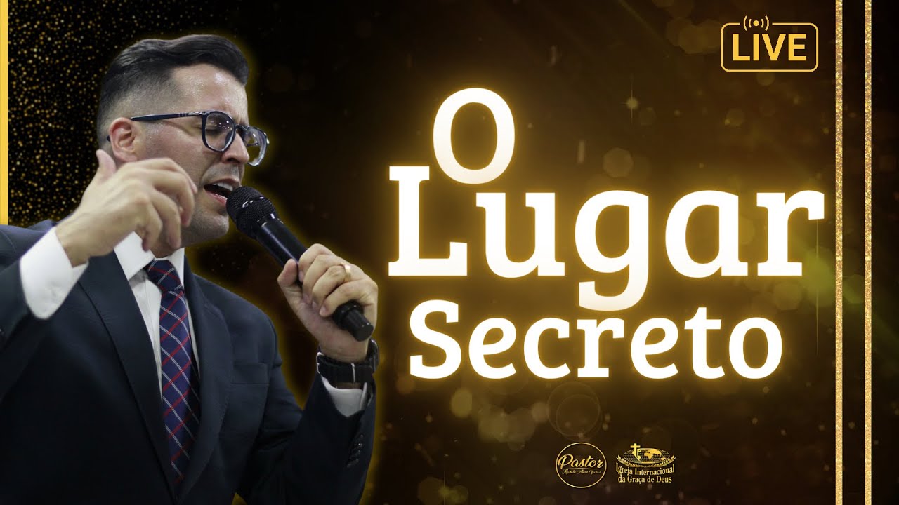 Live 🎥: O LUGAR SECRETO - Pr Marcio Alves - YouTube