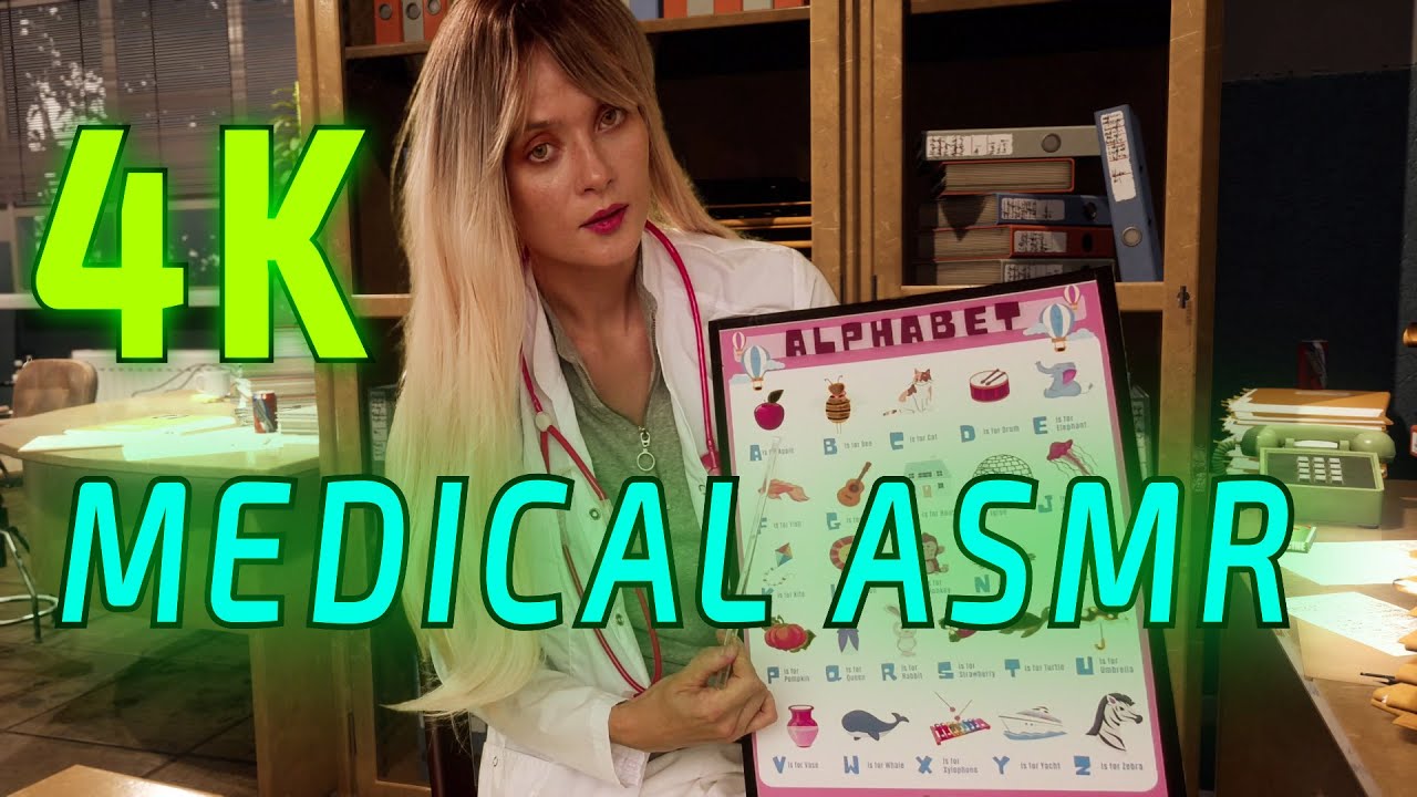 School Medical Exam ASMR |#66 - YouTube