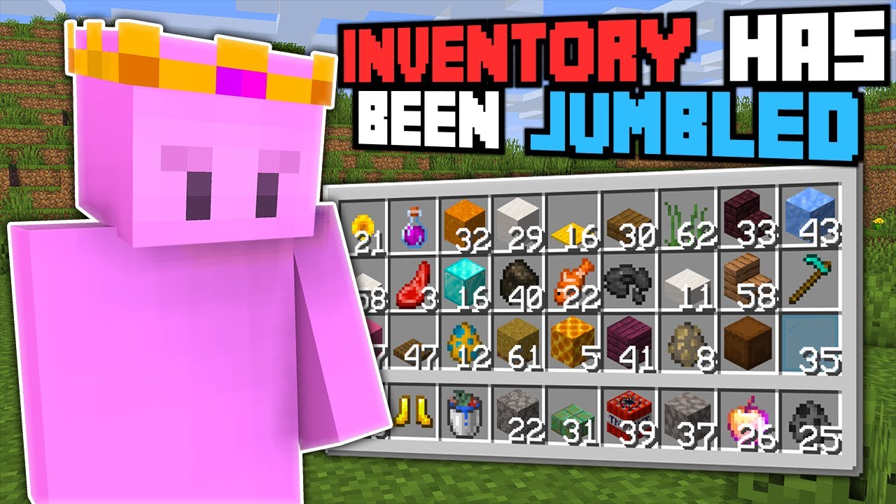 Minecraft Manhunt, Inventory Jumble - YouTube