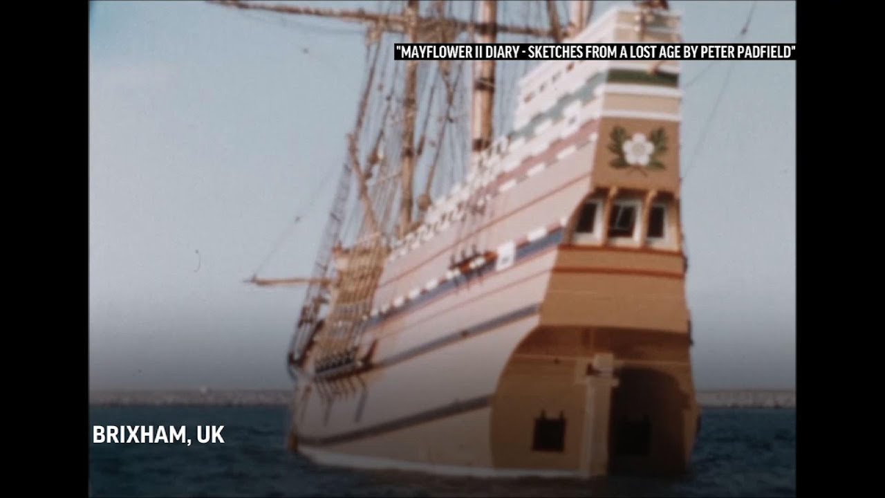 Film shows Mayflower II's colorful 1957 voyage - YouTube