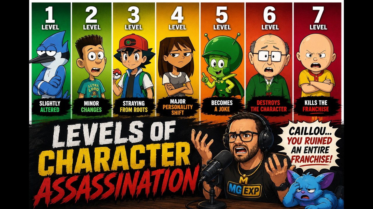The 7 Levels Of Cartoon Character Assassination - YouTube