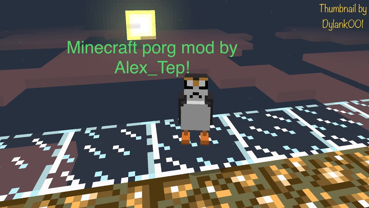 Minecraft porg mod by Alex_Tep - YouTube