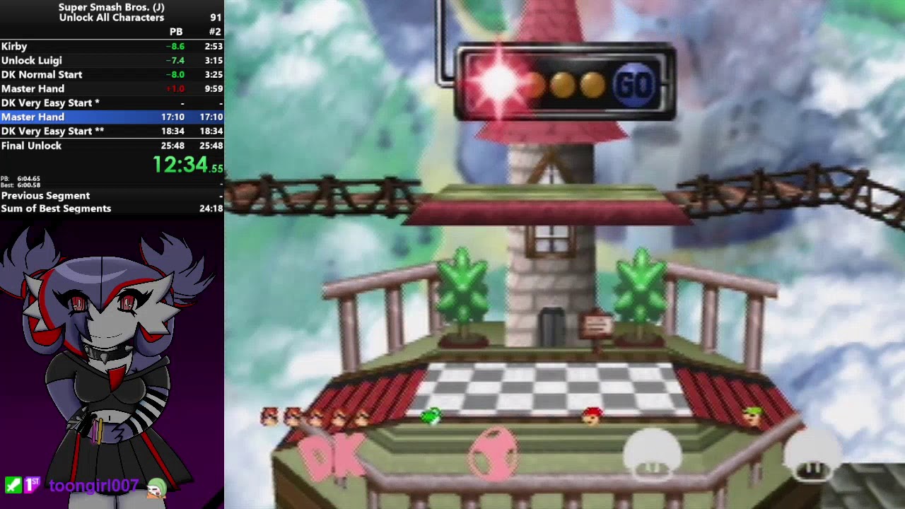 SSB64: Unlock All Characters 25:44 - YouTube