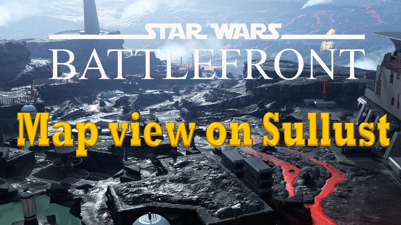 Star Wars : Map view "Sullust" - YouTube
