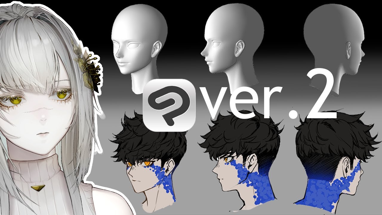 Character designing in CSP version 2.0?? 👀 review | theCecile | Clip ...