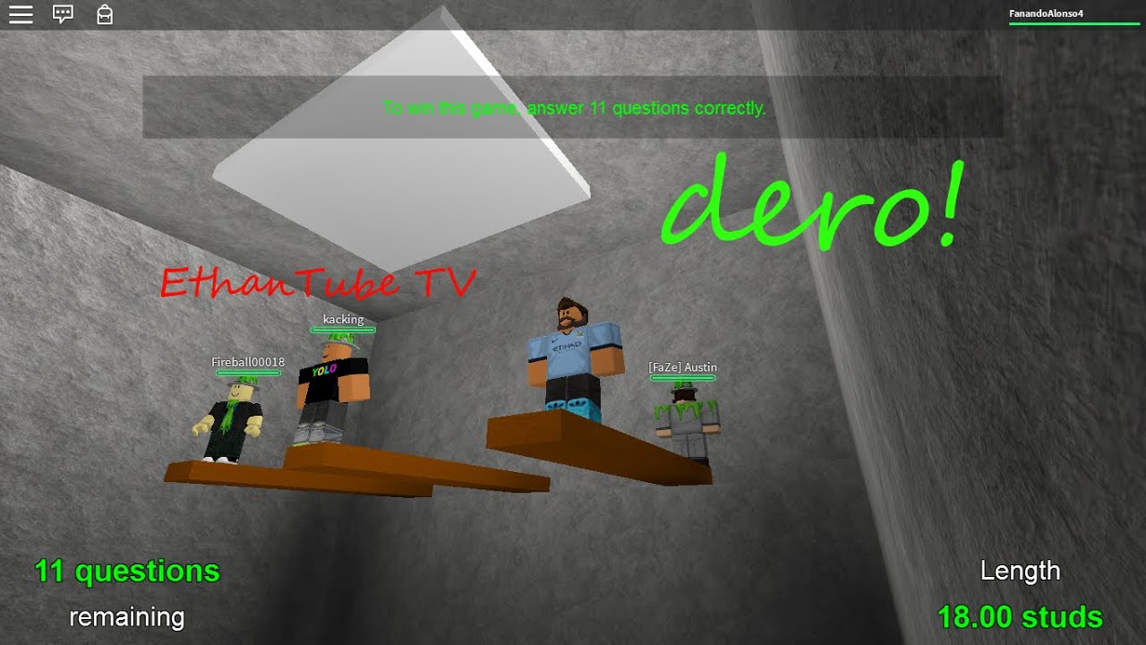 DERO! (Roblox version) - YouTube