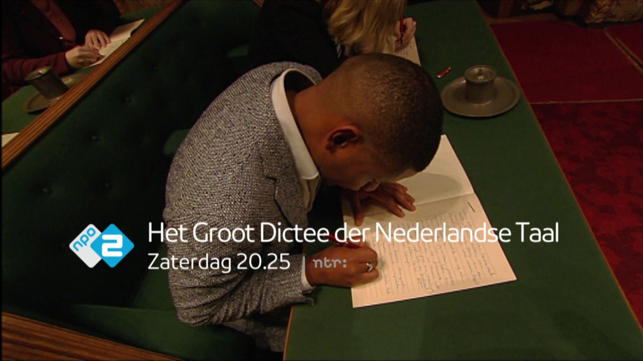 Het Groot Dictee der Nederlandse Taal - za 17 december 20:20 NPO 2 ...