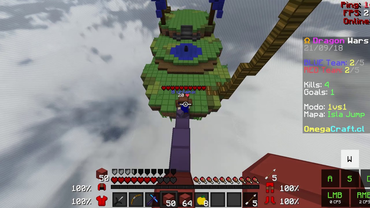 Minecraft Gameplay | Jugando Dragon Wars En OmegaCraft IP EN ...
