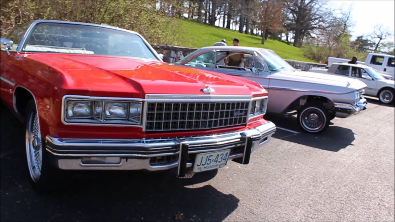1976 Caprice on 20" Spokes - YouTube