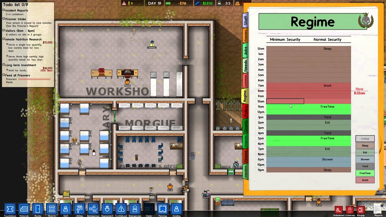 Workshop - Let's Play 'Prison Architect' #018 - YouTube