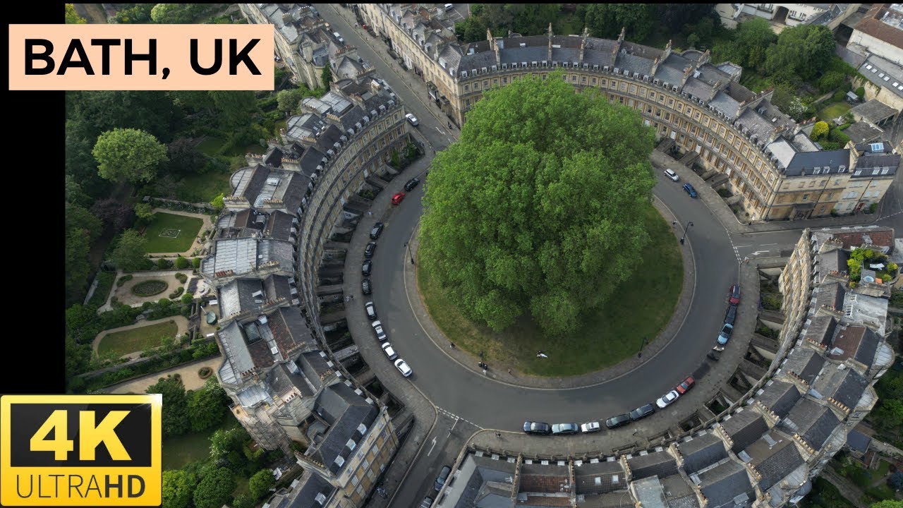 The city of Bath, UK - A Magical Drone Tour | 4K Drone - YouTube