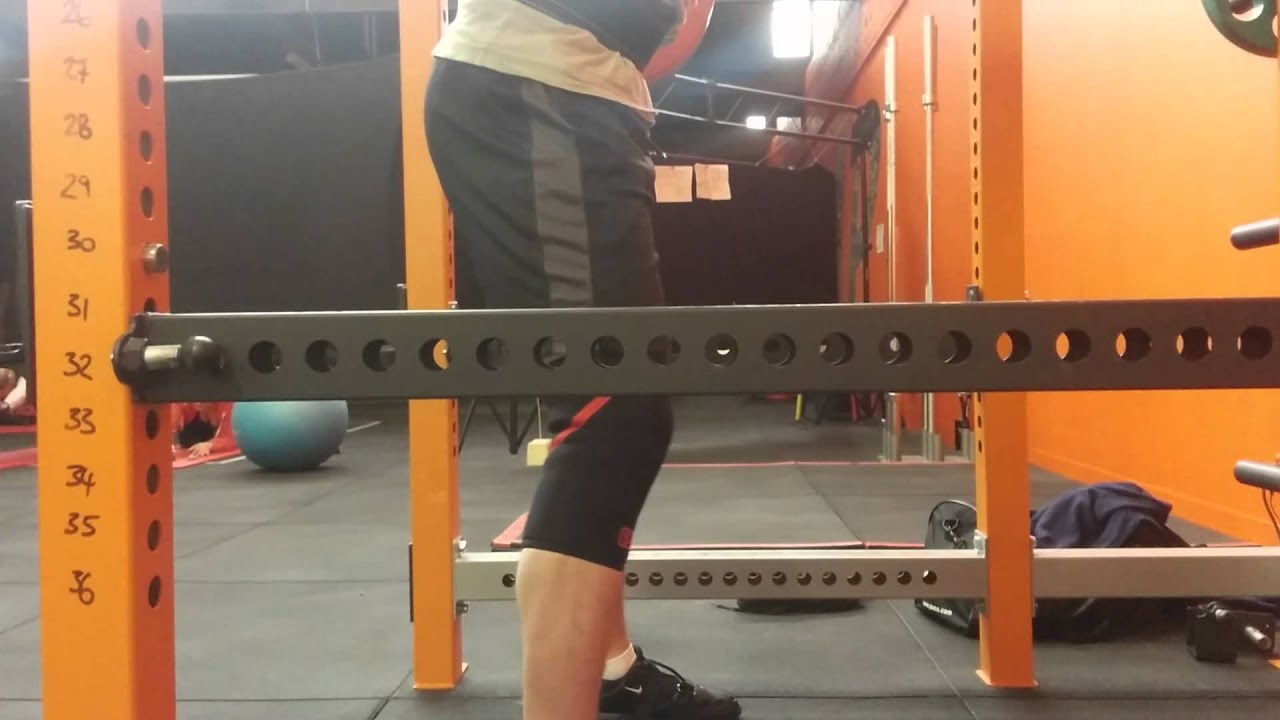 155 kg 342 lbs X 3 X 5 Squat at 78 kg 172 lbs - YouTube