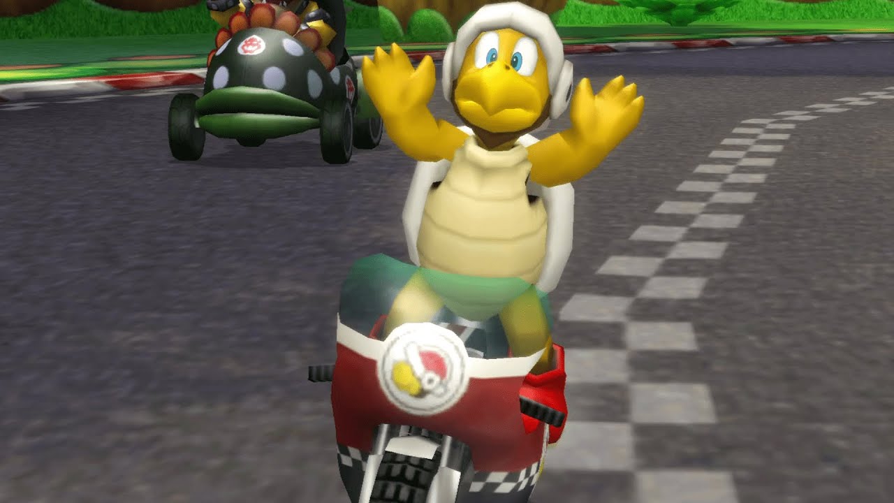 Fire Bro in Mario Kart Wii - YouTube