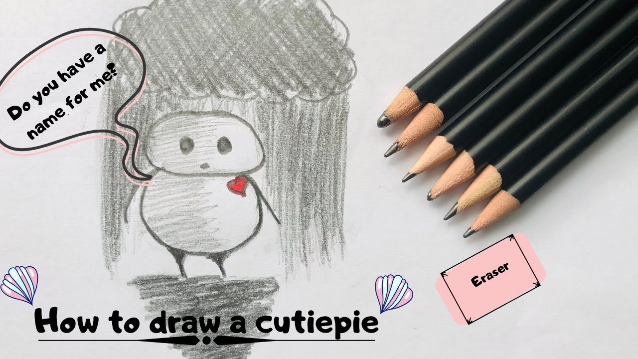 How to draw a cutie pie| PraSNa - YouTube