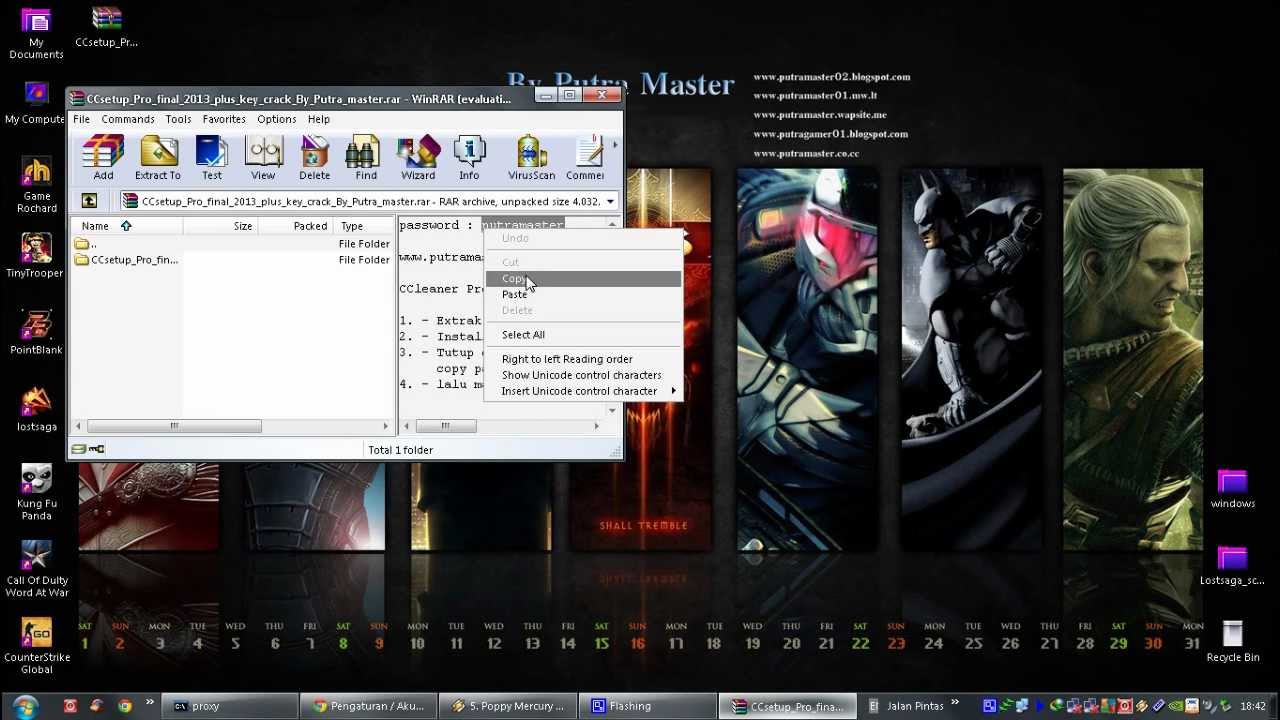 CCsetup Pro final 2013 plus key crack By Putra master - YouTube