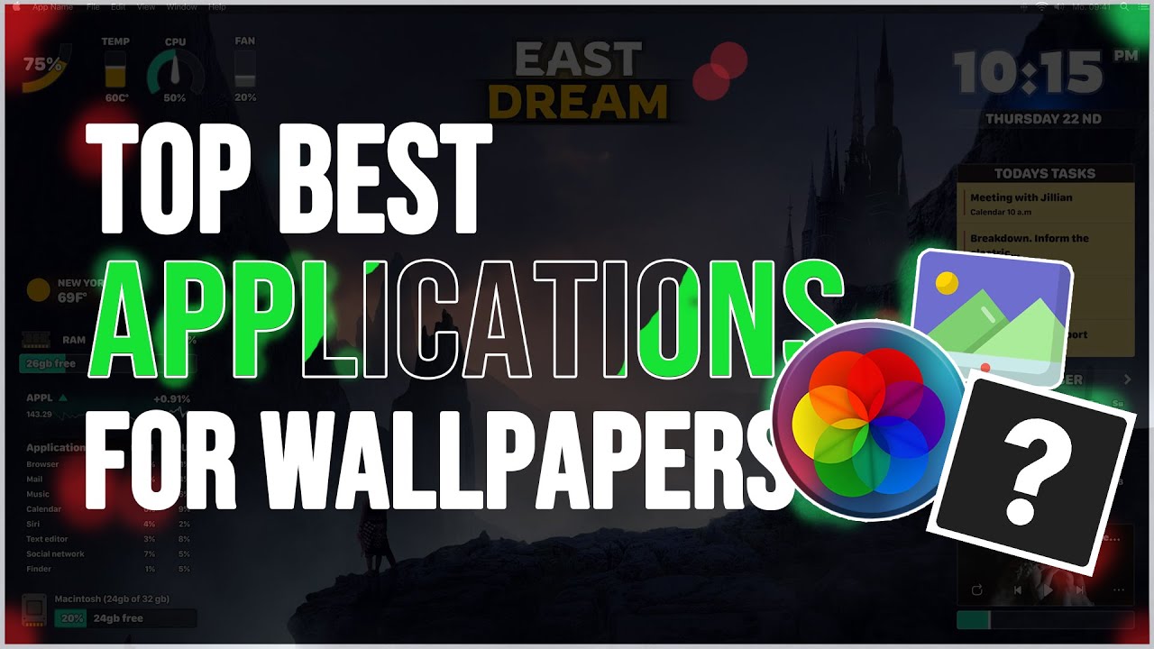 Top 5 Best Wallpaper Apps for Stunning Home Screens! - YouTube