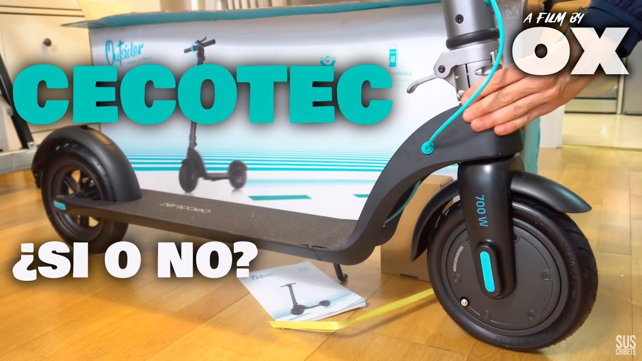 🛴Patinete Eléctrico CECOTEC ¿SI👍 o NO👎? - YouTube