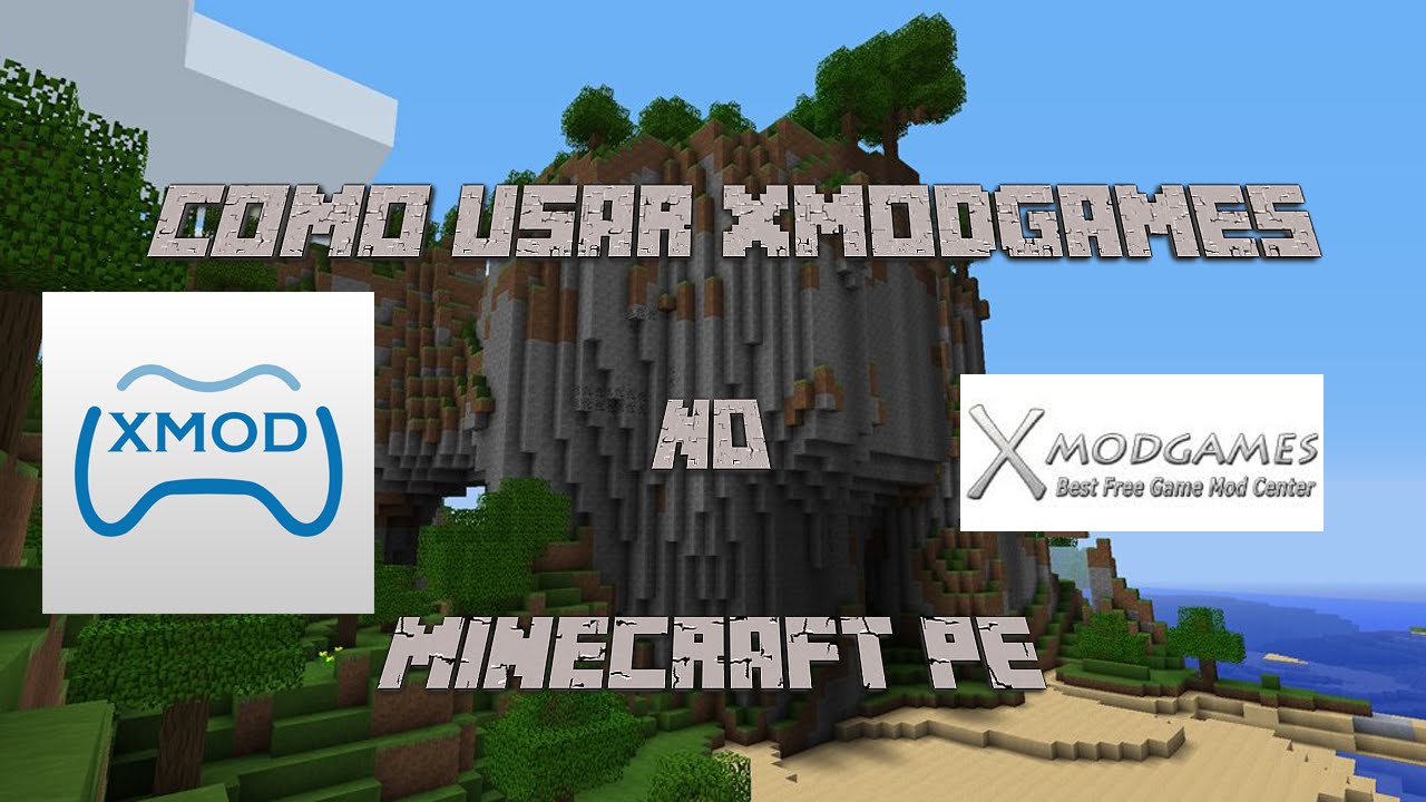 Como usar o XmodGames no Minecraft PE - YouTube