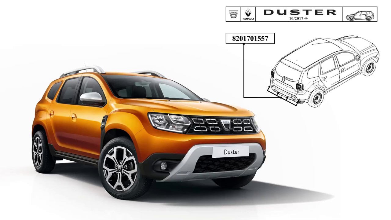 New Dacia Duster 2018 rear parking sensors installation tutorial - YouTube