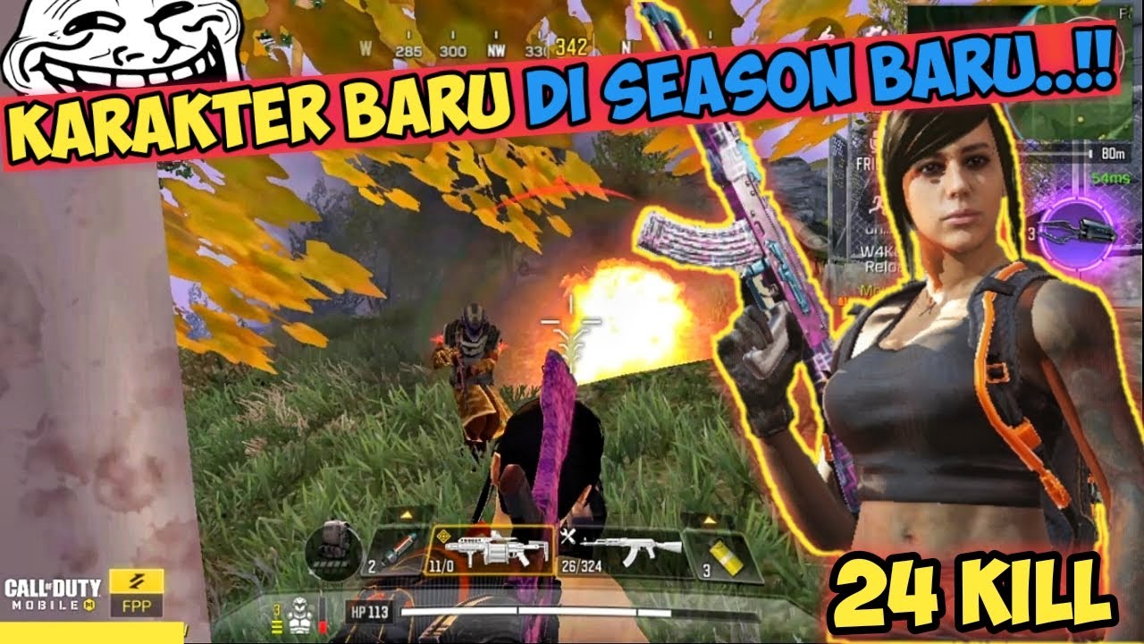 *KARAKTER BARU DI SEASON BARU | GAMEPLAY DUO RANKED - COD MOBILE ...