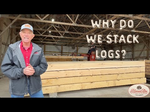 Why Do We Stack Logs? | Honest Abe Log Homes - YouTube