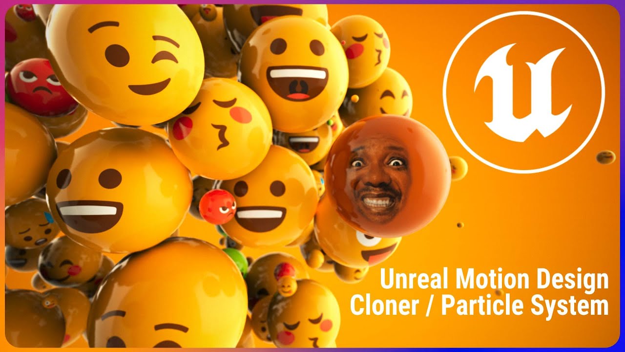 Make Cloners Act like Particles in Unreal Engine Motion Design - YouTube