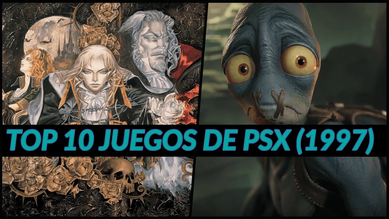 Los MEJORES VIDEOJUEGOS de 1997 en PLAYSTATION 1 - PS1 - PSX - YouTube
