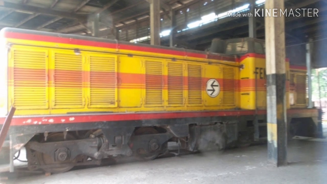Museo dl Ferrocarril. El Salvador FenadesaL. - YouTube